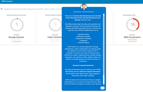 Explore Real World Cases With The Dell Srm Interactive Demo Dell