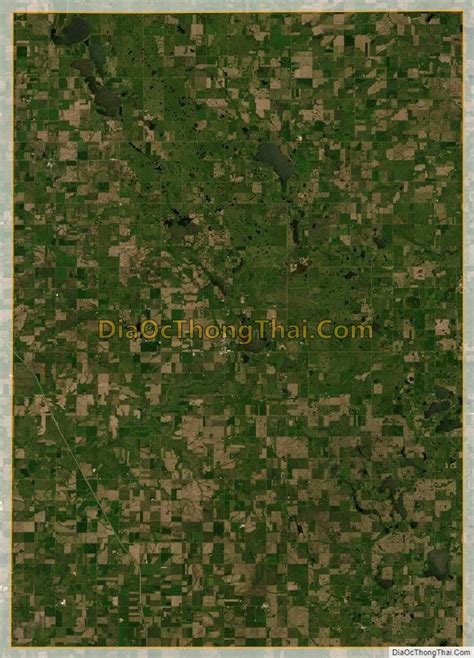 Map Of Deuel County South Dakota Thong Thai Real