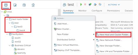 Change The Display Of Folders VMs And Templates View VMware VSphere