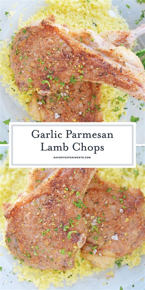Parmesan Garlic Lamb Chops Recipe For Easter Dinner