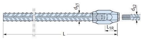 Halfen Reduziermuffenstab Hbs 05 Leviat Heinzede