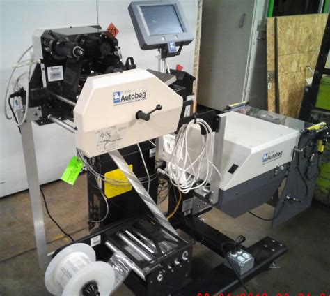 Used Autobag Pi412c Label Imprinter