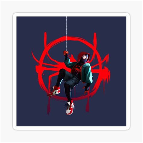Miles Morales Sticker For Sale By Heremanutaru3 Redbubble