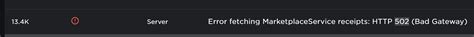 Sudden 502 Bad Gateway Error From Multiple Roblox Functions In Multiple Games Engine Bugs