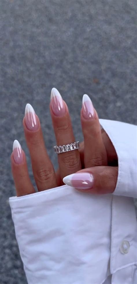 40 Brilliant Chrome Nail Art Designs French Tip Chrome Nails Ombre