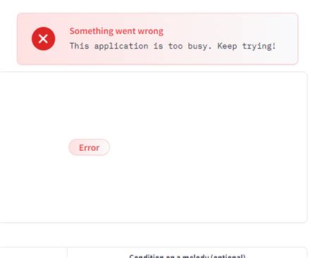 Facebookmusicgen · 🚩 Report Not Working