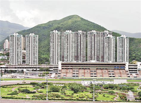 駿景園無敵沙田馬場景 香港仔