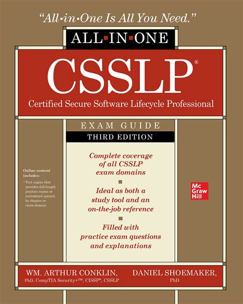 Csslp Certified Secure Software Lifecycle Professional All In One Exam Guide Third Edition By