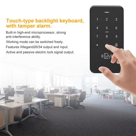 Keypad Lock Rfid 125khz Wg2634 Access Control Kit Grandado