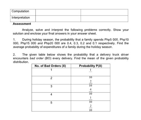Computation Interpretation Assessment Analyze StudyX