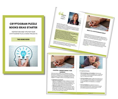 Cryptogram Puzzle Books Ideas Starter