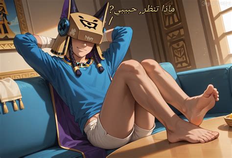 Rule 34 Ai Generated Arabic Text Barefoot Brawl Stars Civitai Covered