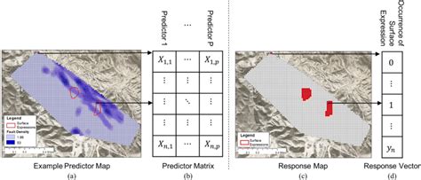 continuous spatial data of the 11 predictors was discretized into a