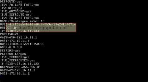 Cara Mengkonfigurasi Static IP Dan DHCP Pada CentOs 7 0 Sam