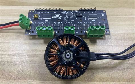 【教程】灯哥教你入门odrive无刷驱动器2 电机、编码器参数配置和电机校准 哔哩哔哩