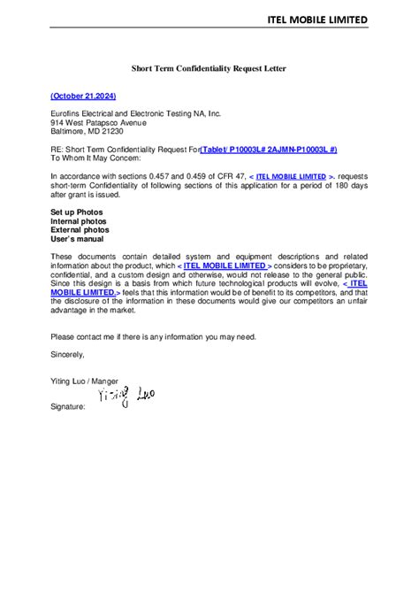 Itel Mobile Limited Device Database