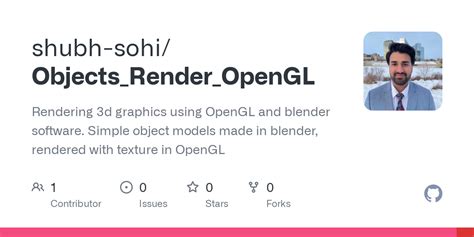 Github Shubh Sohiobjectsrenderopengl Rendering 3d Graphics Using