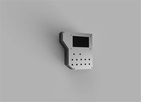 📦 Nextion 4 3 Inch Button Box With 7 Leds 2 Rotary And 12 Buttons・ Stl File For 3d Printing・cults