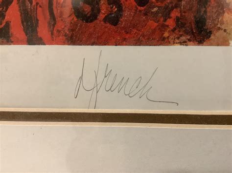 Lot Signed Limited Edition Ap Print Right On Ii” 31 12 X 23 12 In