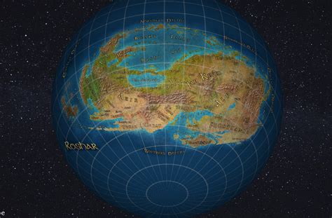 Roshar Map