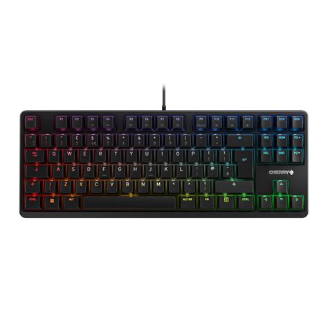 Buy Cherryg80 3000n Rgb Tkl Wired Gaming Keyboard Without Numeric Keypad Uk Layout Qwerty