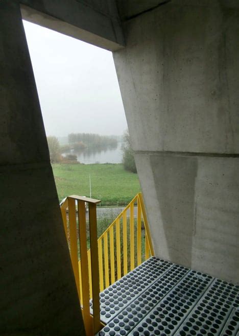 Concrete Tower Featuring Climbing Wall Viewing Platform And Zip Line