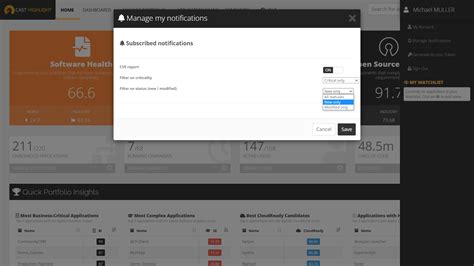 Feature Focus Automated Email Notifications Of New Component Vulnerabilities Cast Highlight