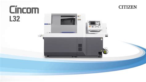 Citizen Cincom L32 Youtube