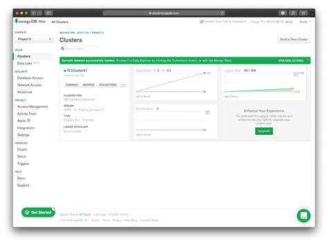 Create A Mongo Database Cluster In Minutes With Mongo Atlas Cloud