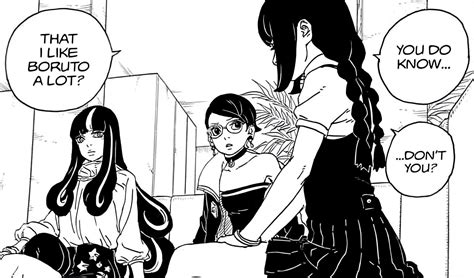 Boruto Two Blue Vortex Chapter 25 Spoilers Sarada Confesses Her