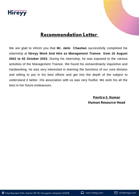 Jatin Chauhan On Linkedin Internship2022 Hireyy Management