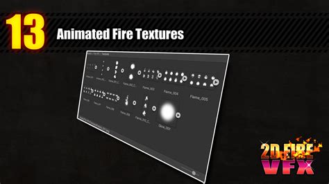 NEW VFX Fire 2D Fire VFX Unity Prefabs By CartoonCoffee