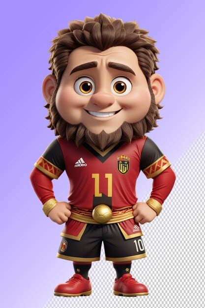 Premium Psd A Lego Man With A Red Jersey And The Number 11 On It