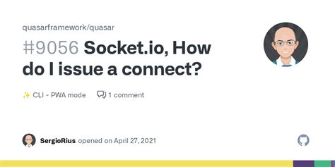 How Do I Issue A Connect · Quasarframework Quasar