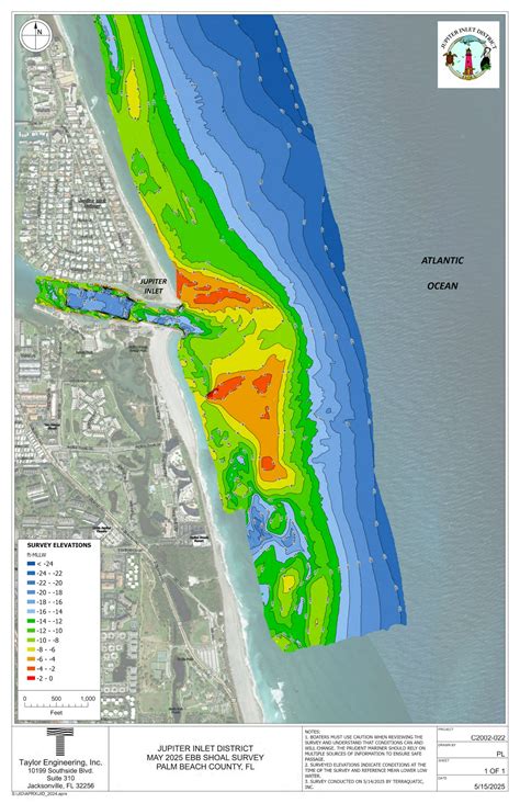 Regional Bathymetric Surveys Jupiter Inlet District