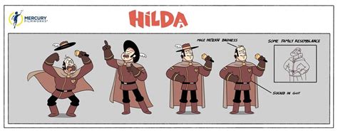 20 Hilda Hildatheseries Twitter Character Design Animation