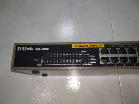 Dlink Des 1026g Gigabit Switch Computers And Tech Parts And Accessories
