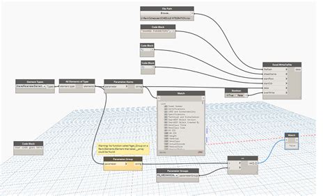 Shared Parameters To Excel Revit Dynamo