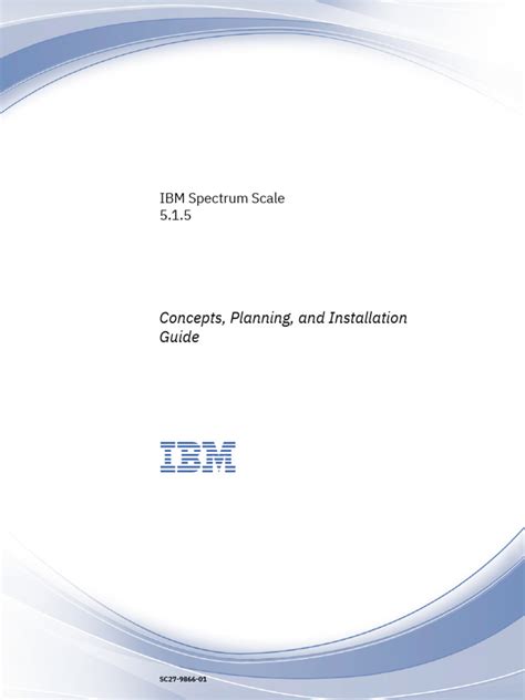 Ibm Ibm Spectrum Scale Version 515 Concepts Planning And