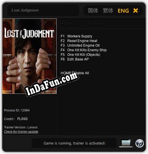 Lost Judgment Trainer 6 [v1 3] Free Download Pc Games Direct