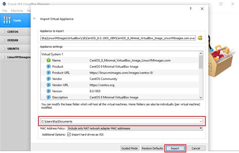 How To Import Vm Images In Virtualbox Ova File