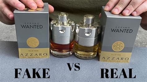 Fake Vs Real Azzaro Wanted Perfume Youtube
