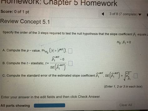 Solved Homework Chapter 5 Homework Score 0 Of 1 Pt 3 Of 8
