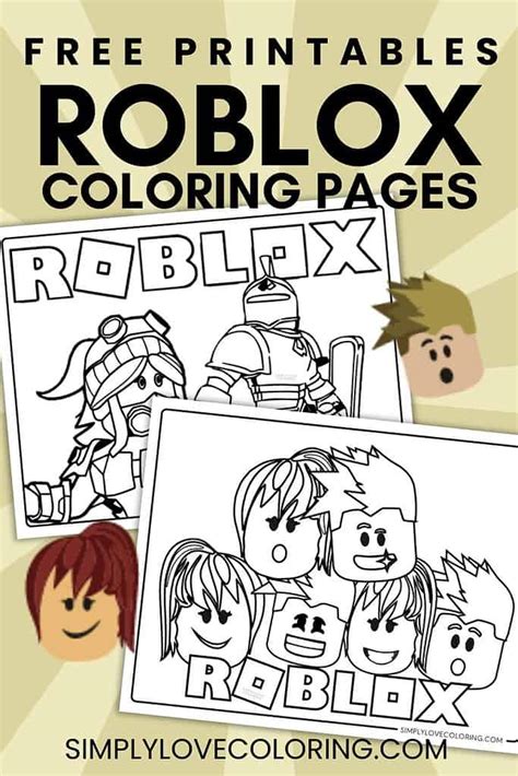 Roblox Coloring Pages [2025]