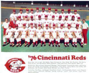 1976 Cincinnati Reds The Team That Swept The Pinstripes Clean In The World Series Cincinnati