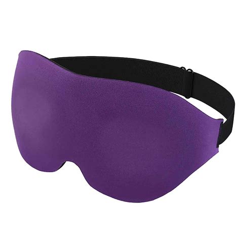 Nhthy Breathable Memory Foam Eye Mask Adjustable Eye Shield With Soft