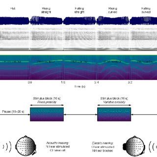 Example Stimuli And Experimental Design A Waveforms Narrow Band Download Scientific Diagram