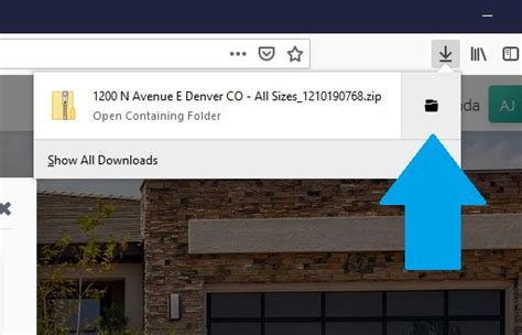 How Do I Download Images From The Listing Dashboard With The Mozilla Firefox Browser Virtuance
