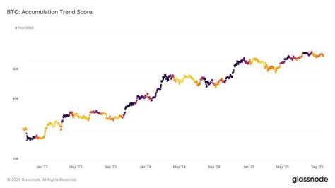 Bitcoin Accumulation Trend Shows Signs Of Weakening What Does This Mean