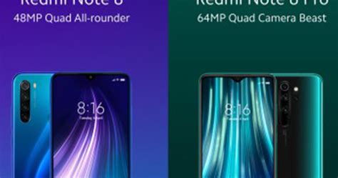 Redmi Note 8 Note 8 Pro Specs Ph Price Pinoytechsaga